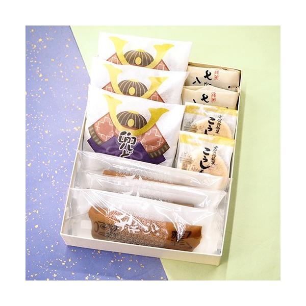 内容：兜どら焼き3個/稚ごい3個/七転八起2個/こうしん2個―様々なギフトシーンにご利用頂けますー《季節の贈り物に》お年賀 ご挨拶 お正月 迎春 桃の節句 ひな祭り バレンタインデー ホワイトデー  端午の節句 子どもの日 母の日 父の日 ...