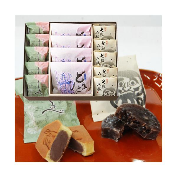 内容：しるべ5個/どんどひぶ4個/七転八起5個―様々なギフトシーンにご利用頂けますー《季節の贈り物に》お年賀 ご挨拶 お正月 迎春 桃の節句 ひな祭り バレンタインデー ホワイトデー  端午の節句 子どもの日 母の日 父の日 敬老の日 お中...