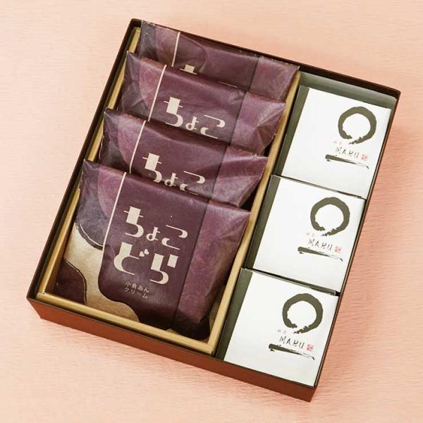 内容：ちょこどら4個/MARU3個―様々なギフトシーンにご利用頂けますー《季節の贈り物に》お年賀 ご挨拶 お正月 迎春 桃の節句 ひな祭り バレンタインデー ホワイトデー  端午の節句 子どもの日 母の日 父の日 敬老の日 お中元 お歳暮 ...