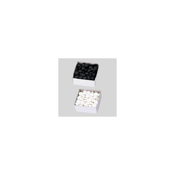 ●外寸：径２１×厚７ｍｍ●材質：プラスチック●白１８０個，黒１８１個入●ボール箱入