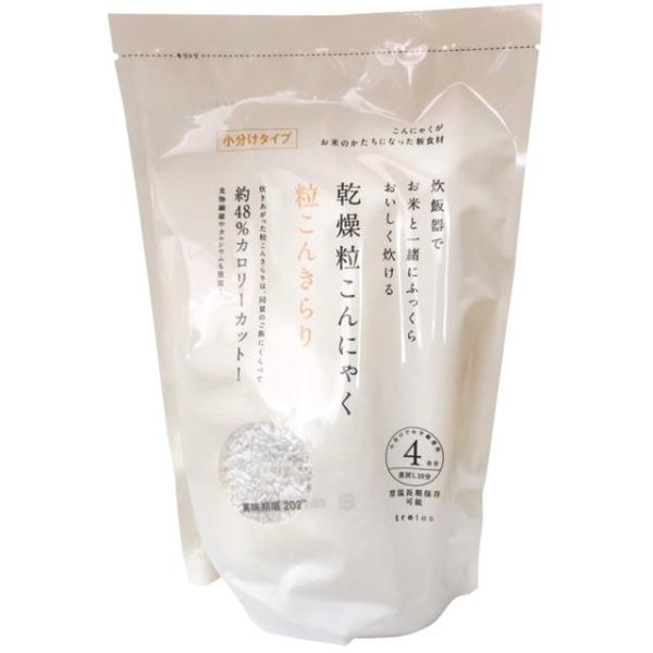 ★お米と混ぜて炊飯する場合１、お米だけを洗い水を切る。（粒こんきらりは洗わずにお使いください。）２、水を切ったお米に、粒こんきらりを加える。１袋（６０ｇ）がお米１合に相当します。３、水加減は、通常の炊飯器の目盛と同じです。水を加え、軽くかき...