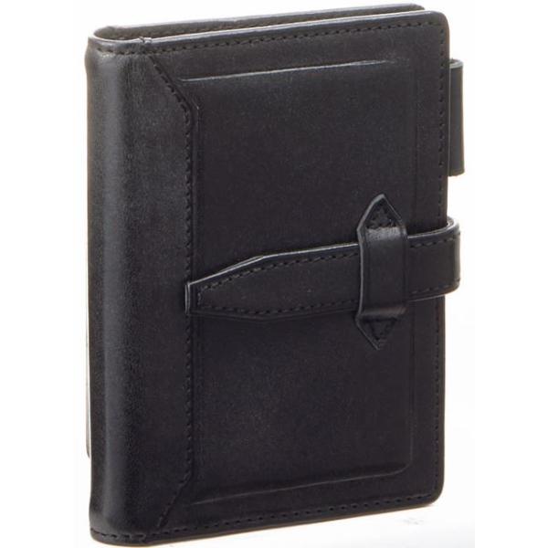 ●ロロマクラシック　磨くと宝石のような艶が出る手帳。mini5サイズ　リング11ｍｍ