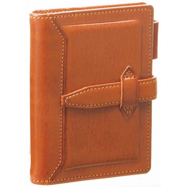 ●ロロマクラシック　磨くと宝石のような艶が出る手帳。mini5サイズ　リング11ｍｍ