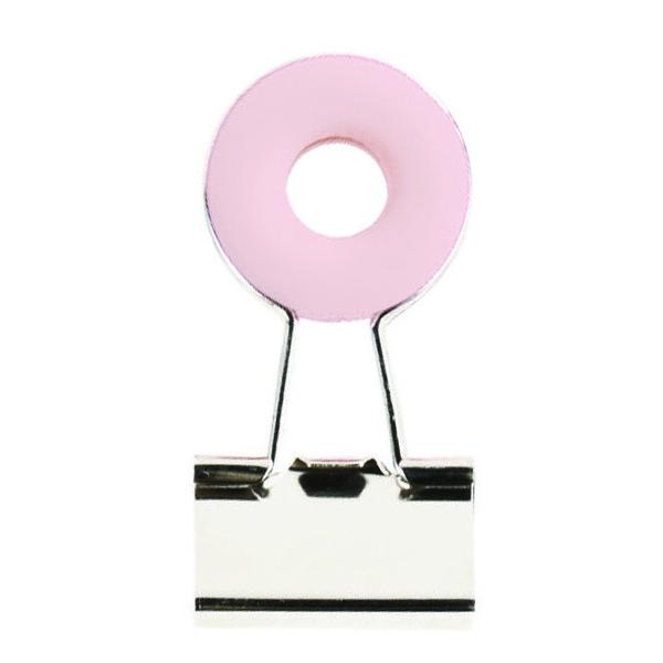 ●可愛い見た目と開けやすさを両立したダブルクリップ。●クリップ幅：３２ｍｍ■材質：スチール