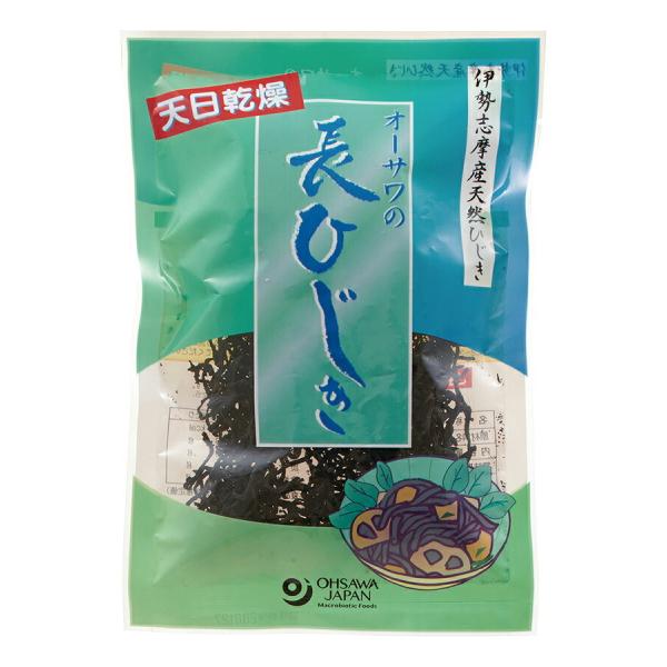 伊勢志摩産天然ひじき食感よく、磯の香り豊か■天日干し■太い茎の部分を使用■煮物やサラダに　　【原材料】ひじき（三重県伊勢志摩産）【調理法・使用方法】水でもどして、煮物やサラダに　　リニューアルに伴い、パッケージ・内容等予告なく変更する場合が...