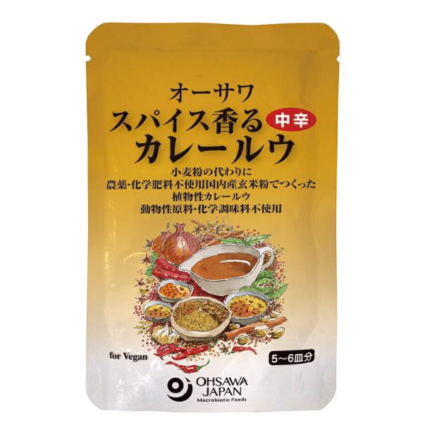 小麦粉の代わりに玄米粉でつくった植物性カレールウ本格スパイスが効いた中にもしっかりとコクがある■農薬・化学肥料不使用玄米粉100％使用■油脂は有機パーム油を使用■砂糖・動物性原料・化学調味料不使用■バイオ・ダイナミック農法によるスパイスを使...