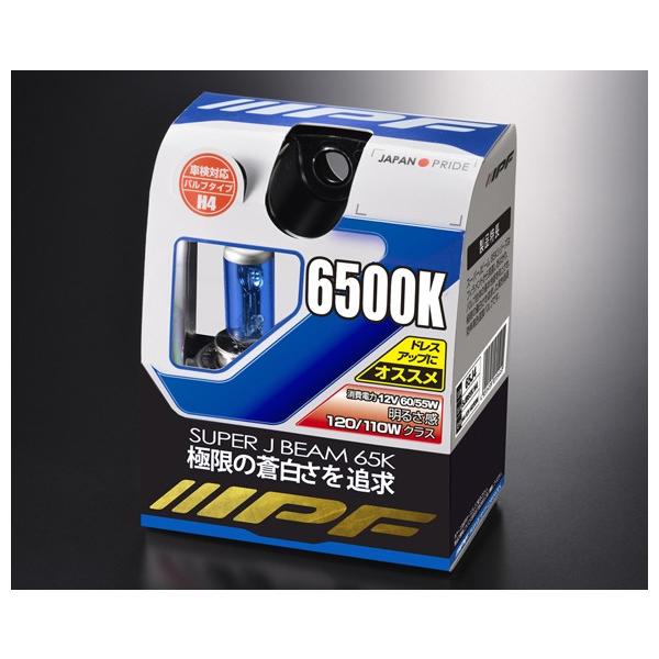 65J4BULB TYPE : H4消費電力 : 12v 60/55w明るさ(当社比) : 120/110wクラス色温度 : 6500k