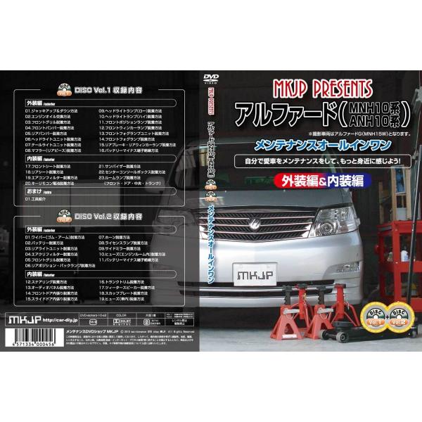 【車種】アルファード【型式】ANH10W / ANH15W / MNH10W / MNH15W / ATH10W【備考】「前期」「後期」または、「グレード」により形状の違いがございますが、 基本的な構造におそらく大きく変わりはないかと思われ...