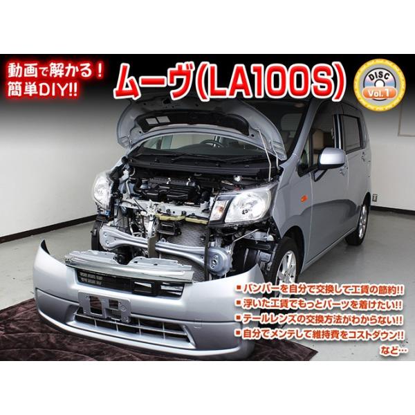 【車種】ムーヴ【型式】LA100S / LA110S【備考】「前期」「後期」または、「グレード」により形状の違いがございますが、 基本的な構造におそらく大きく変わりはないかと思われますので、ご参考にしていただけるかと思います。オプション等の...