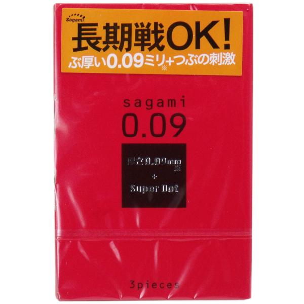 長期戦OK！ ぶ厚い0.09ミリ＋つぶの刺激！ぶ厚い0.09ミリ＆刺激的なつぶつぶドット加工を施したタイプのコンドーム。「あせらずゆっくり2人の時間を楽しみたい方」「彼女を思いきり満足させたい方」におすすめ。・つぶつぶドット加工で刺激をプラ...
