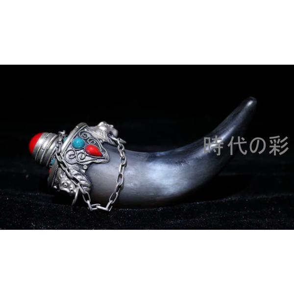 【牛角鼻煙壺】中国古美術 牛角細工 鼻煙壺 唐物 古玩 文房具 工芸品 R08082001ご覧頂きましてありがとうございます。商品のサイズは（約）：長さ16×幅6.5cm重さ：153g※実寸は素人採寸のため多少の誤差が生じる場合がございます...