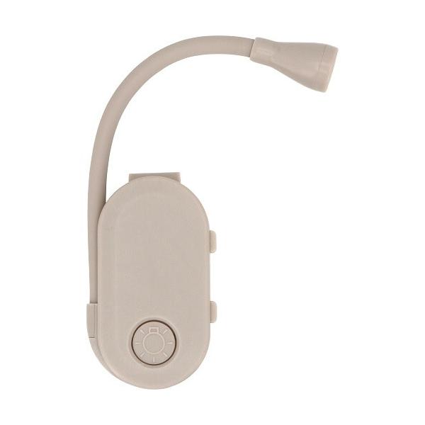 読書・勉強・手芸をもっと快適に♪本や薄い生地に挟んで使える「ブックライト」です。本体とクリップが一体化。クリップライトは、自由に曲がるアームで接続されています。お好きな角度に調節して、光を当てることができます。調整できる、目に優しい3種の色...