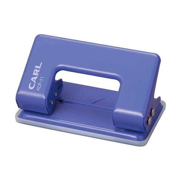 軽量で使いやすい、シンプルな2穴「穴あけパンチ」です。【サイズ】約幅103×高さ55×奥行60mm【重　量】約148g【　穴　】径=6mm、間隔=80mm、奥行=11mm【対応枚数】10枚【仕　様】ハンドルストッパー付■メーカー: カール■...
