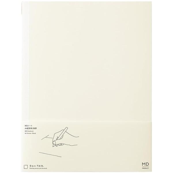 書きたいとき、その気持ちをそのままに。だから、シンプルに。“書く”“描く”にこだわった「MDノート」です。使い手にそっと寄り添うノートであるため、書き心地を極めたミニマルな仕立てを追求しました。こちらの商品は、大きく書ける「A4変形 (マガ...
