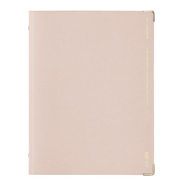 トレンドカラーにコーナー金具がアクセント!上質かつ洗練された、贅沢な「Fleek binder notes(フリークバインダーノート)A5」です。手触りの良いレザー調カバーを使用したラグジュアリーなバインダーノート。片手で簡単に開閉でき、間...