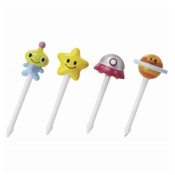 ポイント消化に最適食事がもっと楽しくなる♪お弁当やパーティの彩りに活躍する「ピック」です。UFOや土星、宇宙人まで、楽しい4デザイン!キャラ弁が苦手…時間がない…そんな方も、ピックを刺すだけなので、簡単です。【サイズ】・宇宙人=約49.5×...
