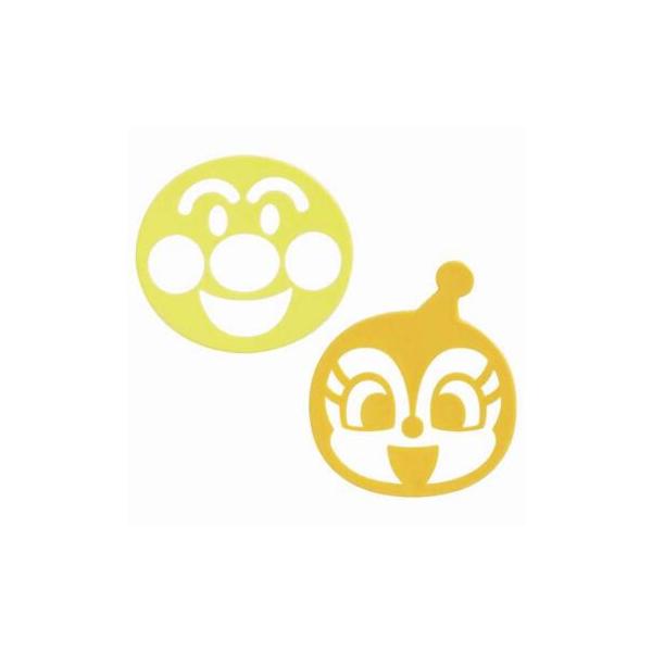 ポイント消化に最適みんなだいすき「アンパンマン」♪お弁当に大活躍する「ふりかけプレート」です。上からふりかけをかけるだけで簡単にキャラ弁が完成!アンパンマンとドキンちゃんの2個入。【サイズ】・アンパンマン=約50×55×14mm・ドキンちゃ...