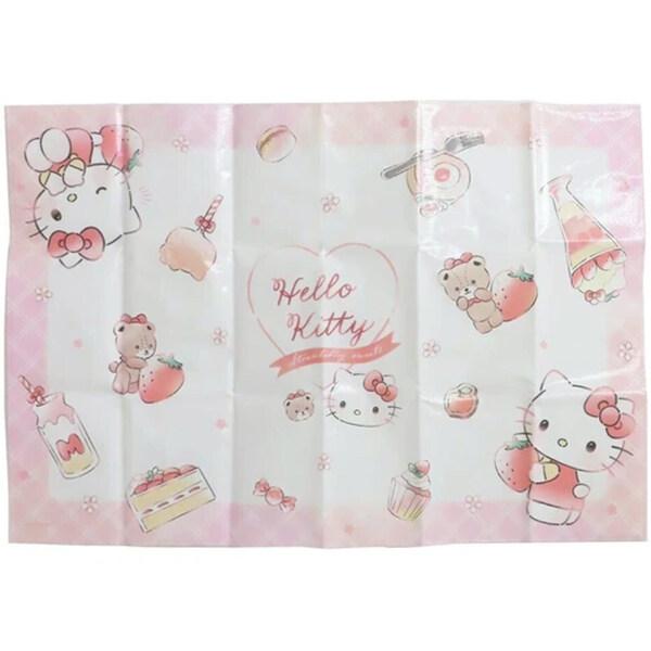 かわいい「ハローキティ」柄♪1〜2人用「レジャーシート」です。遠足や運動会など、行楽に大活躍!大好きなキャラクターと一緒にお出かけで、さらに楽しい♪【サイズ】約約600×900mm【材　質】ポリエステル■メーカー: カミオジャパン■品番: ...
