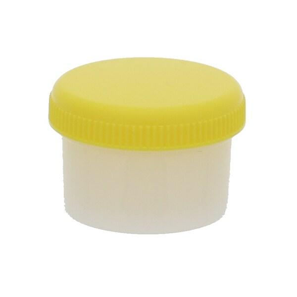 ポイント消化に最適SK軟膏容器/B型6ml/黄※計量は水量表示※サイズ直径30×高さ20mm 1枚目掲載写真のサイズは販売商品とは異なります。*底部角に空気が残りにくい。*軟膏薬が最後まで取りやすい。*キャップの開閉がしやすい。各種メーカー...