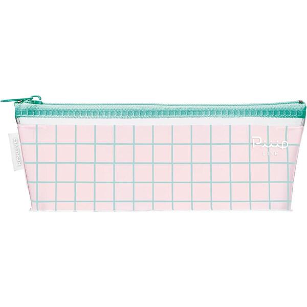 ■■「スタメン文具」がおしゃれにキマるピープライト■■・トレンドの柔らかい補色対比の利いた、ニュートロ柄の限定デザイン。・スタメン文具を入れられるフロントポケット付きです。・サブ文具は仕切りの後ろに隠せます。・ペンケース単体でも自立します。...