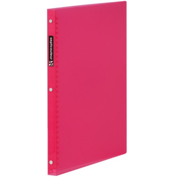 ENJOY COLORFUL LIFE!カラーステーショナリーの定番「セプトクルール」はコンセプトである虹の7色と豊富なバリエーションでもっと便利に、もっと楽しく日常を彩ります。・7色から自分の好みのカラーを選べます。・書類の整理に適したA...