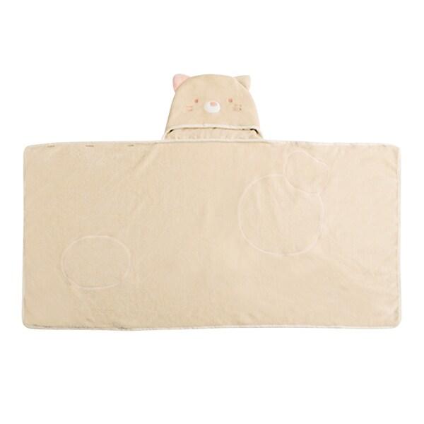 【スーパーセール大特価!】 寒い日のおうち時間は、すみっコたちといっしょにぬくぬく。大人気「すみっコぐらし」の「ぽんちょひざかけです。落ち着いた印象のくすみパステルカラーがおしゃれ。ボタン付で、便利に使える3WAY!【サイズ】900×140...