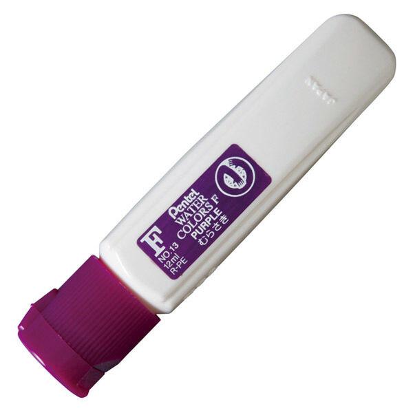 ポイント消化に最適片手で開け閉めできるワンタッチキャップ&amp;ソフトチューブで使いやすい水彩絵の具。【材質】チューブ/PE、キャップ/PP【容量】12mL【色】紫色■メーカー: ぺんてる■品番: WFCT13