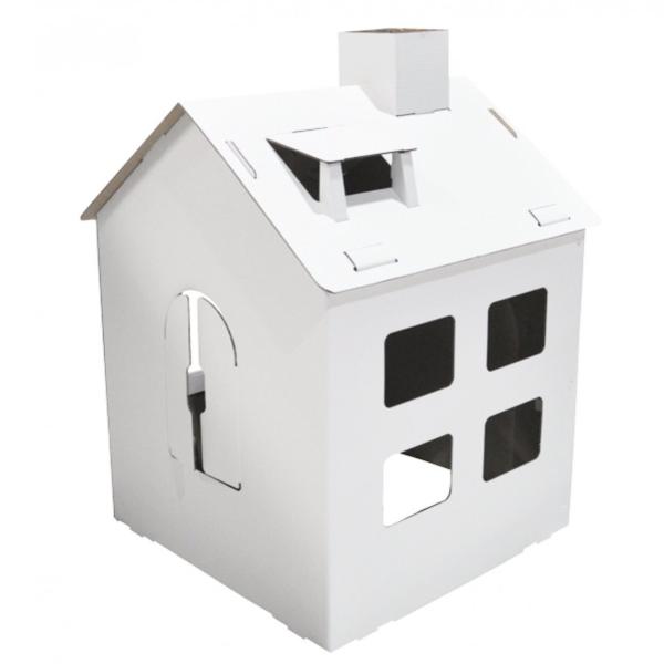 毎日入っていたくなる、とっても楽しいダンボールハウス!大型なので、子供が2人入っても大丈夫です。小窓付きなのでお店屋さんごっこも楽しめます。白色なので色を塗って自分だけのマイハウス、マイショップにすることが出来ますよ！【おススメポイント☆】...