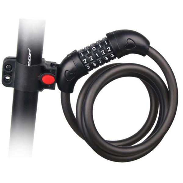 おすすめ ロードバイク クロスバイク マウンテンバイク MTB 鍵不要 防犯 カギ ロック 暗証番号 旅行 カバン バイク ダイアル ・【頑丈なワイヤー】頑丈で太いワイヤーがいたずらや盗難から大切な自転車を守ります。簡単で素早くロックできる...