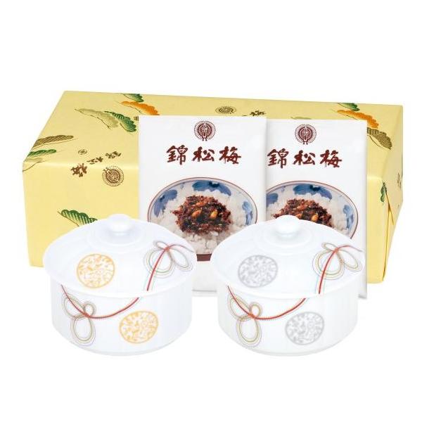 【商品番号】 06-040424-V004-3【商品名】  錦松梅 佃煮 ふりかけ  送料無料 ギフト対応【商品詳細】  ふりかけ　　80ｇ×2容器絵柄または内容量等予告なく変更することがございます。予めご了承下さい。