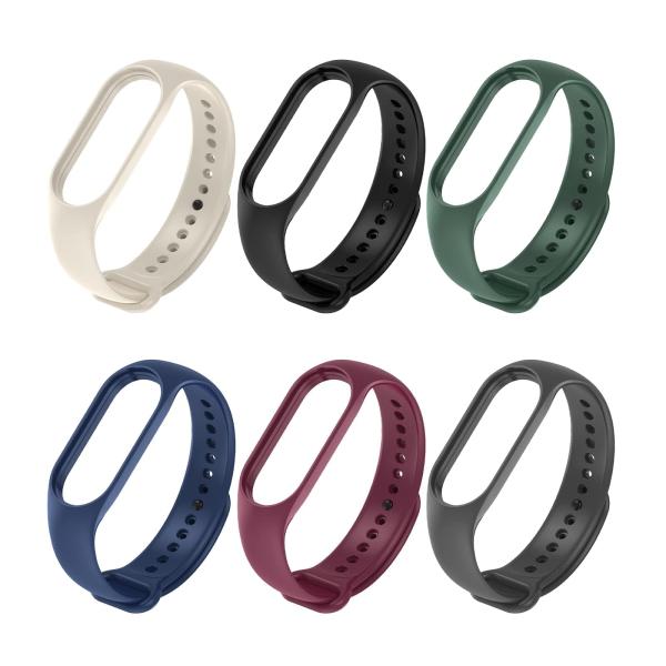 【商品名】　LIKENNY 6色 Xiaomi Mi Band 7 換えバンド シャオミスマートバンド 交換バンド シリコン製 柔らかい 通気性 防汗 ★★ラッピングについて★★当店ではラッピングは承っておりません。ご了承くださいませ。★★...