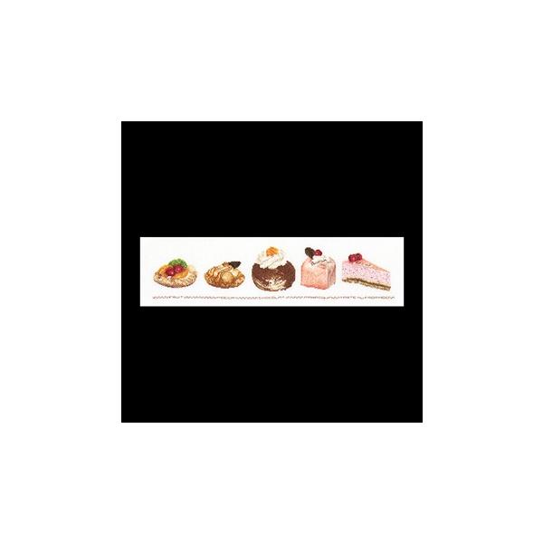 ■キット内容（生地・DMC刺繍糸・針・図案・簡単な日本語説明書付き）■生地：リネン(麻地）　(7目/cm)■サイズ：約12,5 x 35,5★ステッチは1本取り ★中〜上級者向け ★オランダ製★写真は作品例です。 フレームは含まれません。★...