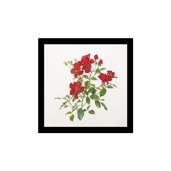 ■キット内容（生地・DMC刺繍糸・針・図案・簡単な日本語説明書付き）■生地：リネン(麻地）　(7目/cm)■サイズ：44 x 44★ステッチは1本取り ★中〜上級者向け ★オランダ製★写真は作品例です。 フレームは含まれません。★海外からの...