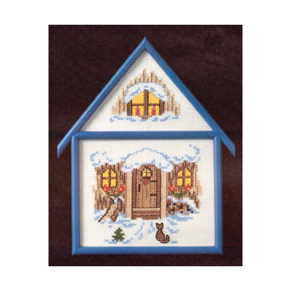 デンマークの刺繍メーカー「OOE」のクロスステッチ刺しゅうキットです。■ OOE社デンマーク製クロスステッチキット■ サイズ・・11×16cm（作品サイズは周囲の余白部分を含みます。）■ 生地・・ アイーダ(綿)：1cmあたり約6.6目(1...