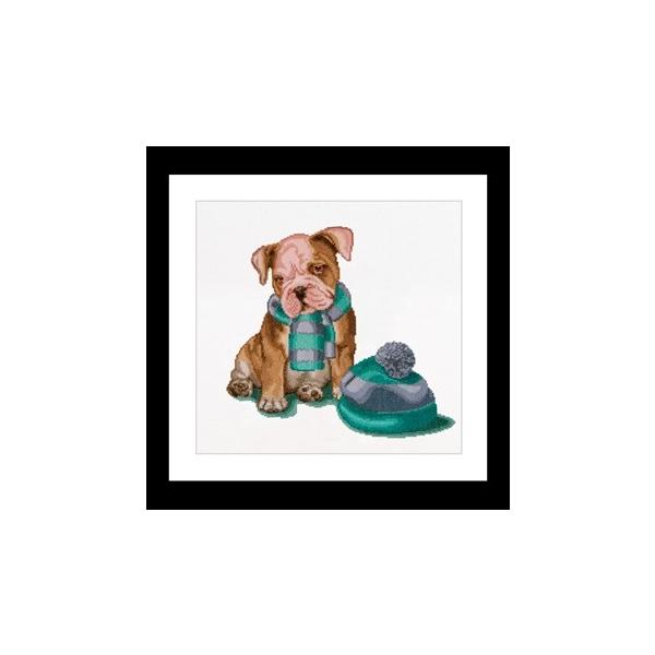 ■キット内容（生地・DMC刺繍糸・針・図案・簡単な日本語説明書付き）■生地：ホワイトアイーダ ・・ 1cmに6目・・16カウント■サイズ：約31 x 30　  ★ステッチは1本取り ★中〜上級者向け ★オランダ製★写真は作品例です。 フレー...