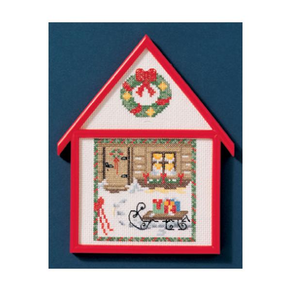 デンマークの刺繍メーカー「OOE」のクロスステッチ刺しゅうキットです。■ OOE社デンマーク製クロスステッチキット■ サイズ・・11×16cm（作品サイズは周囲の余白部分を含みます。）■ 生地・・ アイーダ(綿)：1cmあたり約6.6目(1...