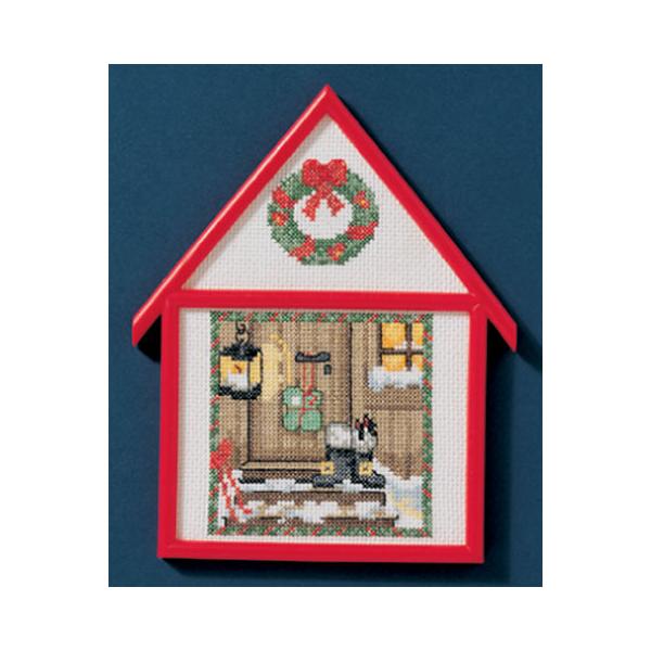 デンマークの刺繍メーカー「OOE」のクロスステッチ刺しゅうキットです。■ OOE社デンマーク製クロスステッチキット■ サイズ・・11×16cm（作品サイズは周囲の余白部分を含みます。）■ 生地・・ アイーダ(綿)：1cmあたり約6.6目(1...