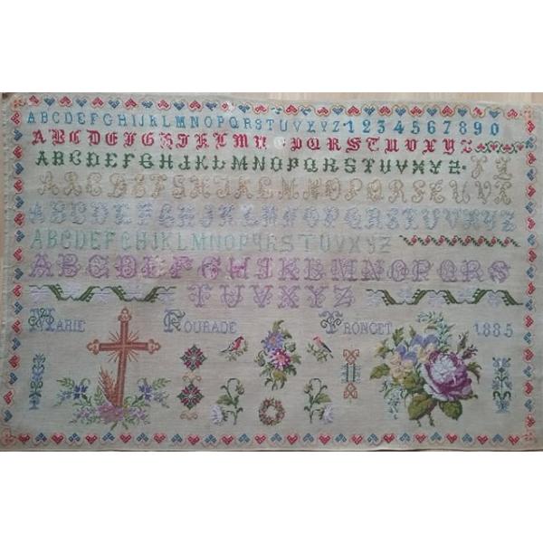 チャート（図案）　この商品は図案のみです。キットではありません。 ★クロスステッチチャート★ステッチ数493*313★DMCの糸対応★イザベルマザブローデザイン