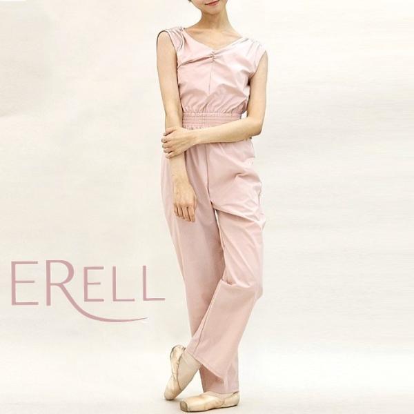 ERELL（エレル）のLUCIA オールインワンサウナショルダーと胸元にはピンチ仕様のシャーリングディテールがアクセントにあり、ウエストにはの安定感のある幅広のバンディングプリーツこれらが美しいシルエットを一層引き立ててくれます。バレエの動...