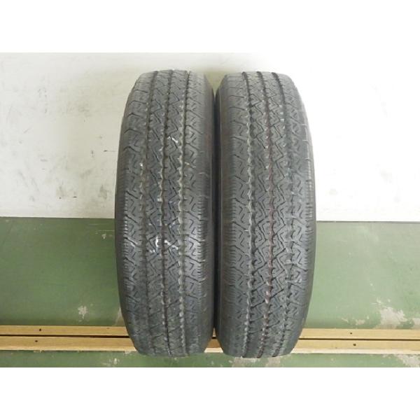 [商品情報][管理番号] L19895[メーカー] ブリヂストン(BRIDGESTONE)[品名] V-STEEL RIB 265[サイズ] 215/70R17.5 118/116N[製造年] 2017年製 (日本製)[残溝] うすイボ付ひ...