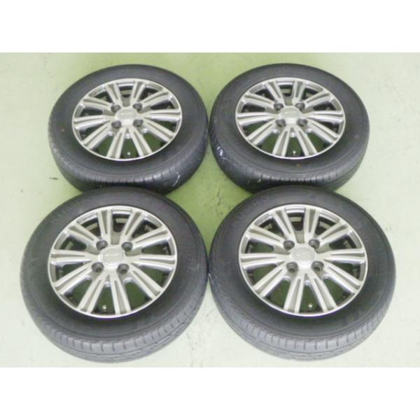 [商品情報][管理番号] TW1464◎タイヤ [メーカー] KUMHO[品名] ECOSENSE SE11[サイズ] 155/65R13 73S[製造年] 2018年製 (韓国製)[残溝] センター付近：約3.8-4.6mm[本数] 4本...