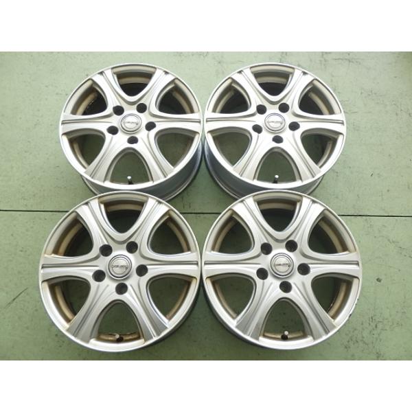 [商品情報][管理番号] WH2255[メーカー] -[品名] BAGLiORE secondII[サイズ] 15×6.0J[PCD] 114.3mm[穴数] 5穴[オフセット] +43mm[ハブ径] φ73mm[本数] 4本傷・汚れ等あり...