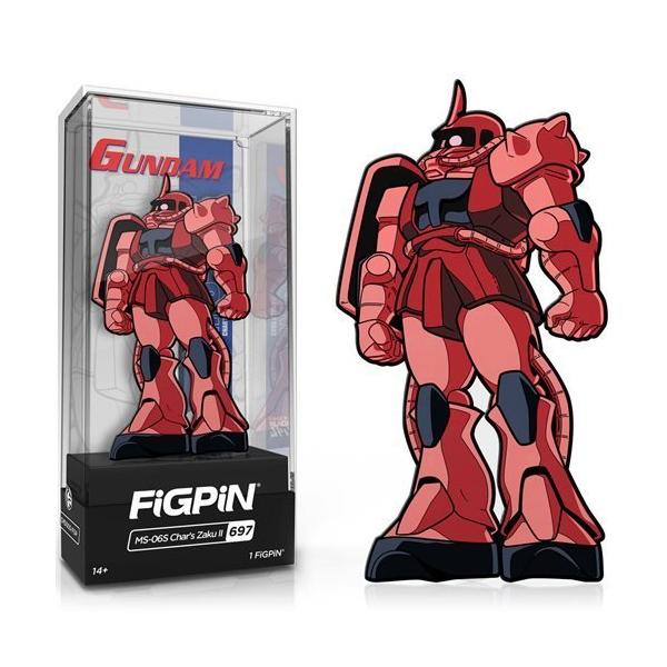 とっても存在感のあるサイズで人気を博している「FiGPiN」シリーズから、日本を代表するロボットアニメの１つであるガンダムシリーズがついに登場。従来のFiGPiNシリーズと同様に全長約３インチ(約7.6cm)で光沢感のある彩色で製作されたピ...
