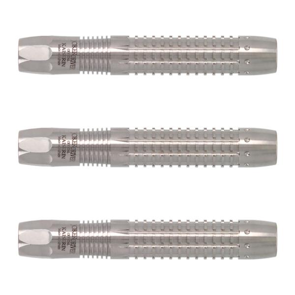 ■商品仕様スペックデータ材質：95%タングステン単体重量：19.0g全長：45.0mm最大径：7.0mm重心：センタータイプ：2BA内容物・バレル×1set(3個)・零シャフト×1set(3個)・チップ×1set(3個)・零フライト×1se...