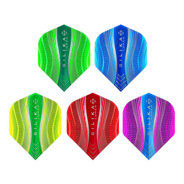 ■商品仕様スペックデータ形状：スタンダード厚さ：100ミクロン内容量：3個■商品説明(2023.01.21 発売商品)Harrows独自の「シリカ粒子コーティング」を施した「SILIKA FLIGHT」シリーズに、新たなデザインが登場！サン...