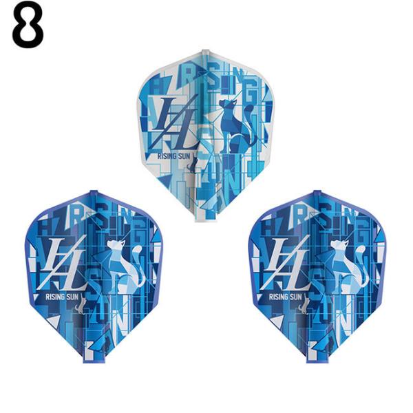 ■商品仕様スペックデータ形状：シェイプ内容量：3個■商品説明(2020.08.22 発売商品)村松治樹選手モデルの8FLIGHT、ジェネレーション2。村松選手のイメージカラーである「青」と「白」を基調に、猫、RISINGSUNレター、図形を...