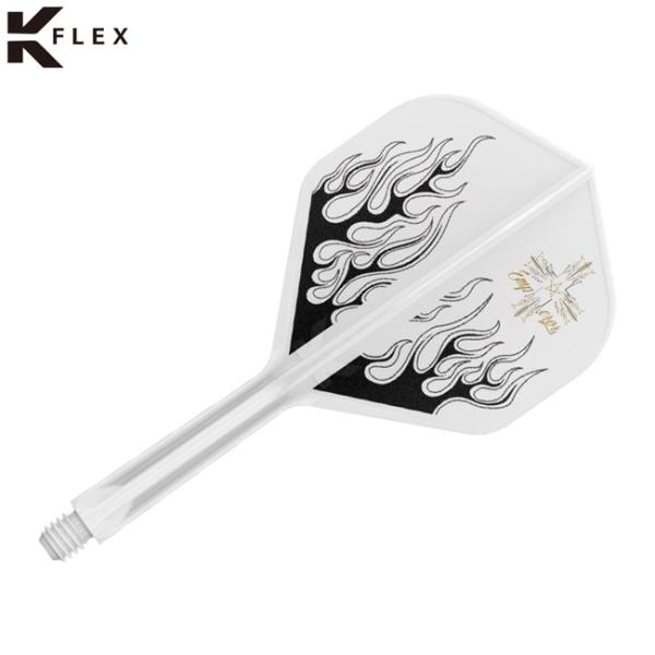 ■商品仕様スペックデータフライト部分の形状：スタンダードシャフト部分の長さ：19.0mm/26.0mm/33.0mm内容量：3個■商品説明(2024.6.1 発売商品)TARGETのシャフト一体型フライト「K-FLEX」に、星野光正選手モデ...