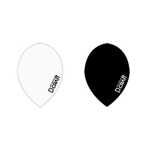 ■商品仕様スペックデータ材質：PP(ポリプロピレン)形状：ティアドロップ厚さ：100ミクロン内容量：3個■商品説明(2020.01.24 発売商品)D.CRAFTのロゴがワンポイントにデザインされたシンプルな折り畳みフライトです。スタンダー...