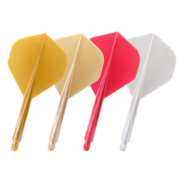 ■商品仕様スペックデータフライト部分の形状：スタンダードシャフト部分の長さ：ショート 21.5mm/ミディアム 27.5mm/ロング 33.5mm内容量：3個■商品説明(2022.12.17 発売商品)CONDOR AXEにメタリックカラー...