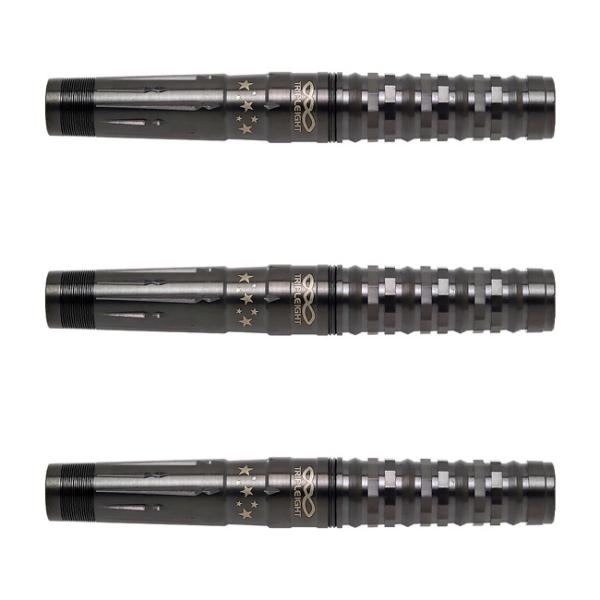 ■商品仕様スペックデータ材質：90%タングステン単体重量：19.5g全長：48.0mm最大径：6.8mmタイプ：2BA内容物・バレル×1set(3個)・シャフト×1set(3個)・チップ×1set(3個)・フライト×1set(3個)■商品説...